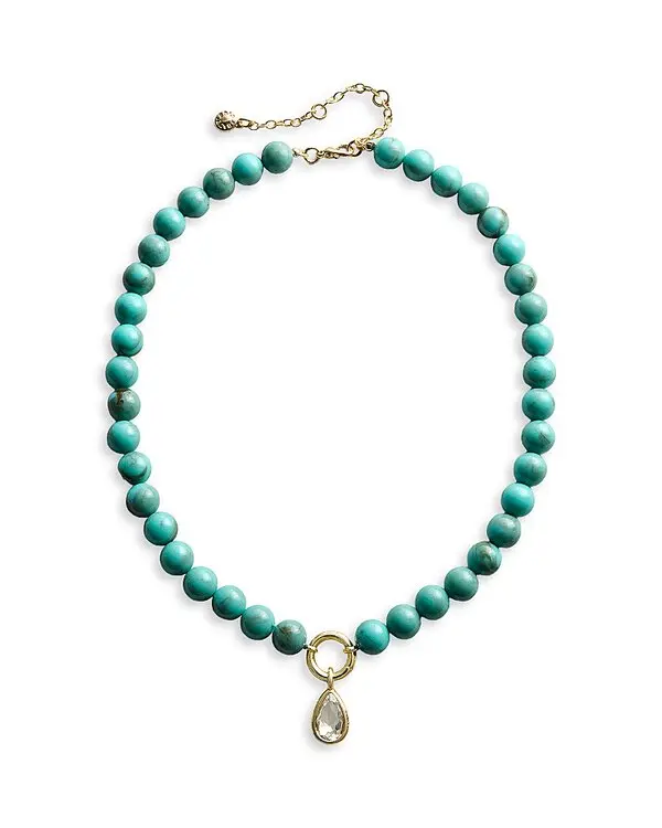 Baublebar Janette Beaded Ring Necklace - Blue