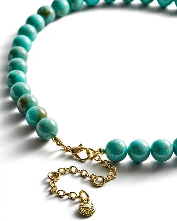 Baublebar Janette Beaded Ring Necklace - Blue