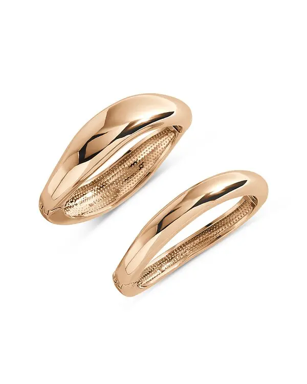 Baublebar Priya Hinge Bangle Bracelet Set - Gold