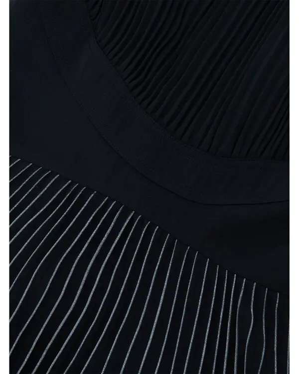 REISS Petites Rachel Pleated Dress