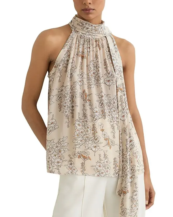 REISS Josie Halter Top