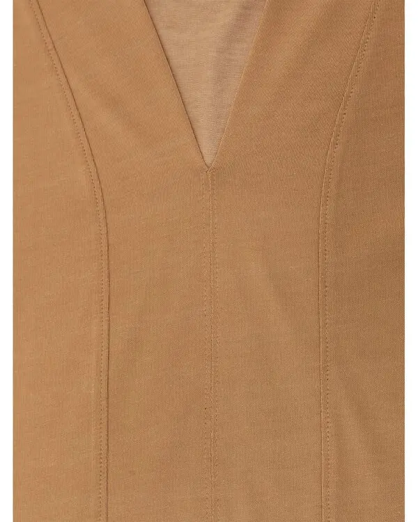 REISS Sleeveless V-neck Top