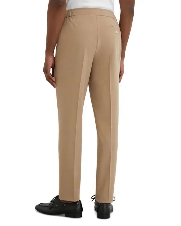 REISS Found Slim Fit Trousers - Soft Camel