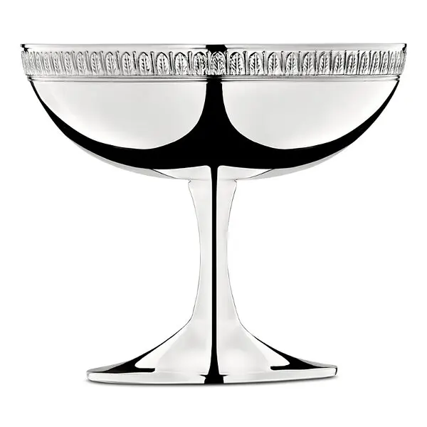 Christofle Malmaison -plated Ice Cream Bowl - Silver