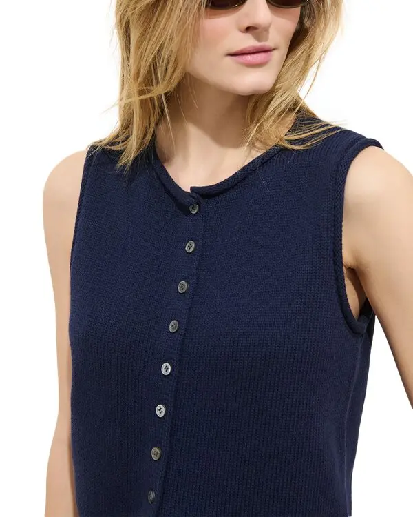 ALEX MILL Taylor Sweater Vest - Navy Night