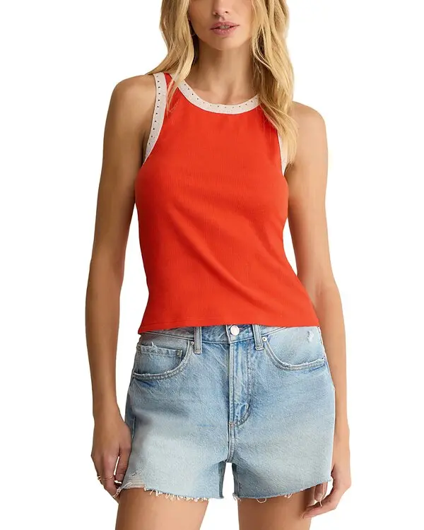 Z Supply Clarke Tank Top - Lychee