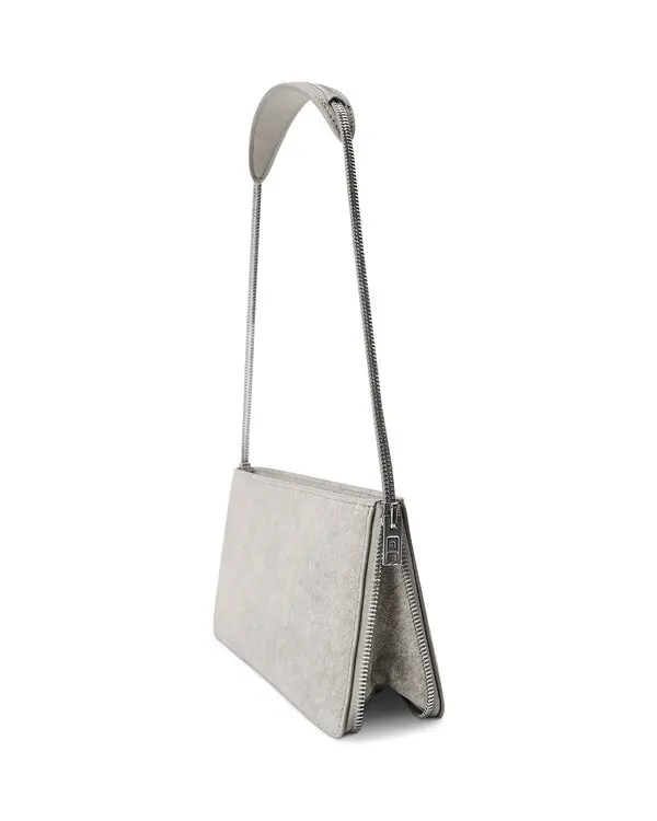 Alexander Wang Siren Leather Pochette - Heather Grey