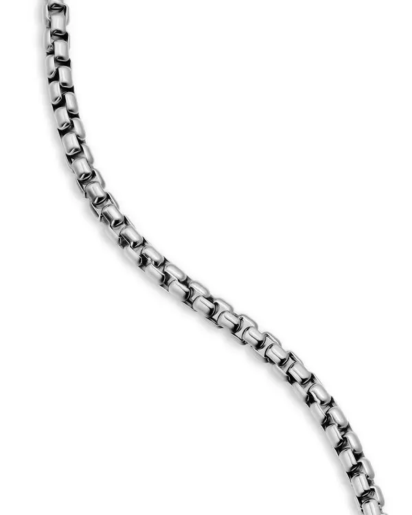 David Yurman Sterling Cross Station Necklace, 3.6mm