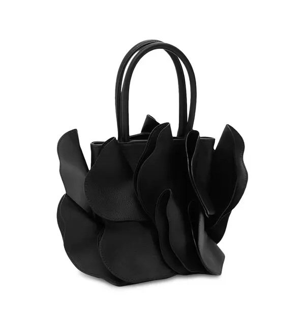 Farm Rio Leather Flower Handbag