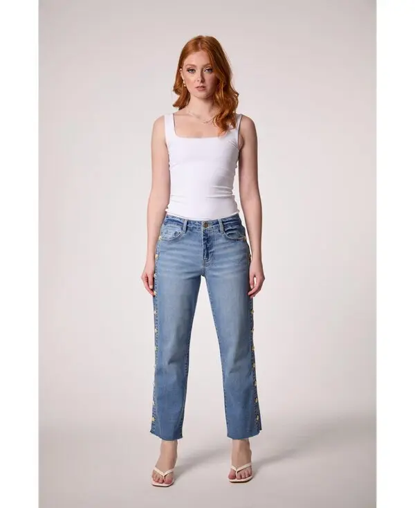 BLUE REVIVAL Beau Button Down Jean