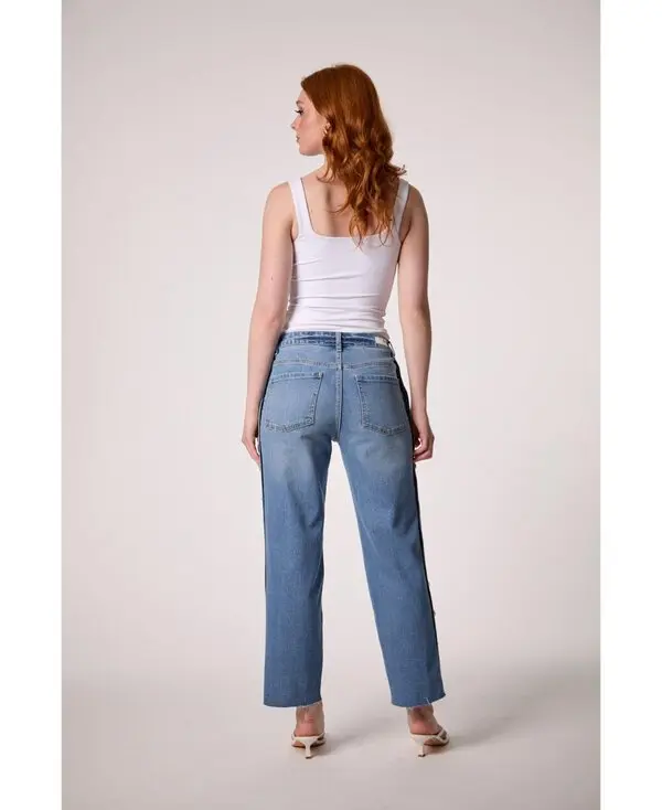 BLUE REVIVAL Beau Button Down Jean