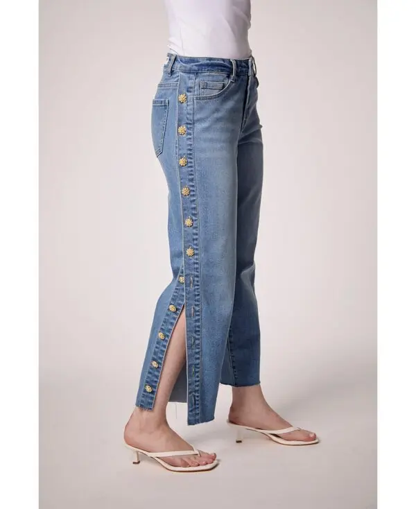 BLUE REVIVAL Beau Button Down Jean