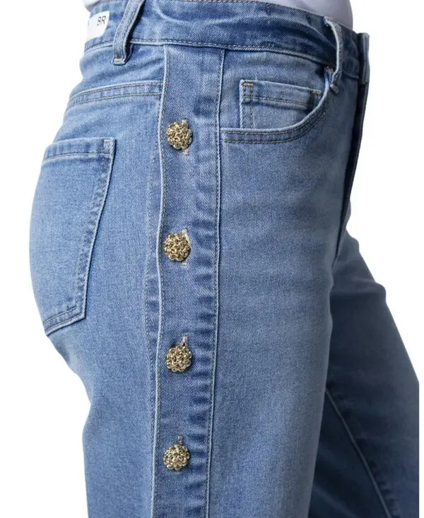 BLUE REVIVAL Beau Button Down Jean