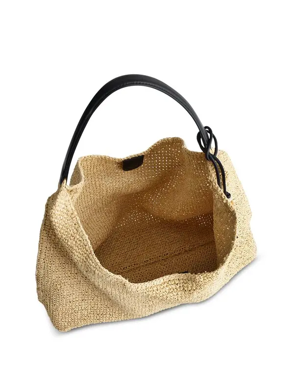 Madewell Mylie Raffia Shoulder Bag - Natural/multi