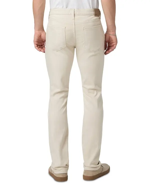 Paige Federal 32" Slim Straight Jeans - Sea Shell