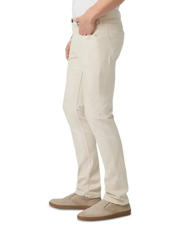 Paige Federal 32" Slim Straight Jeans - Sea Shell
