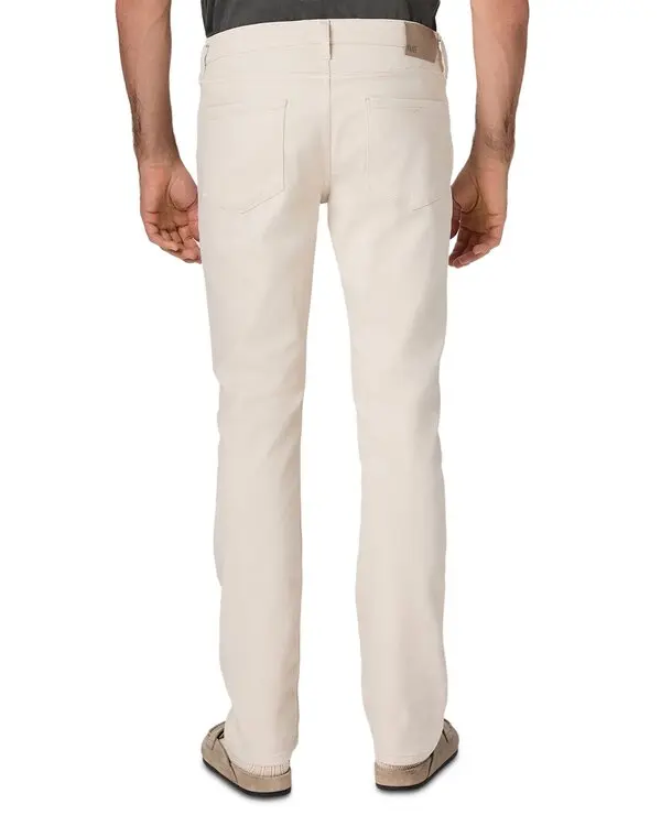 Paige Normandie Straight Fit Jeans - Sea Shell