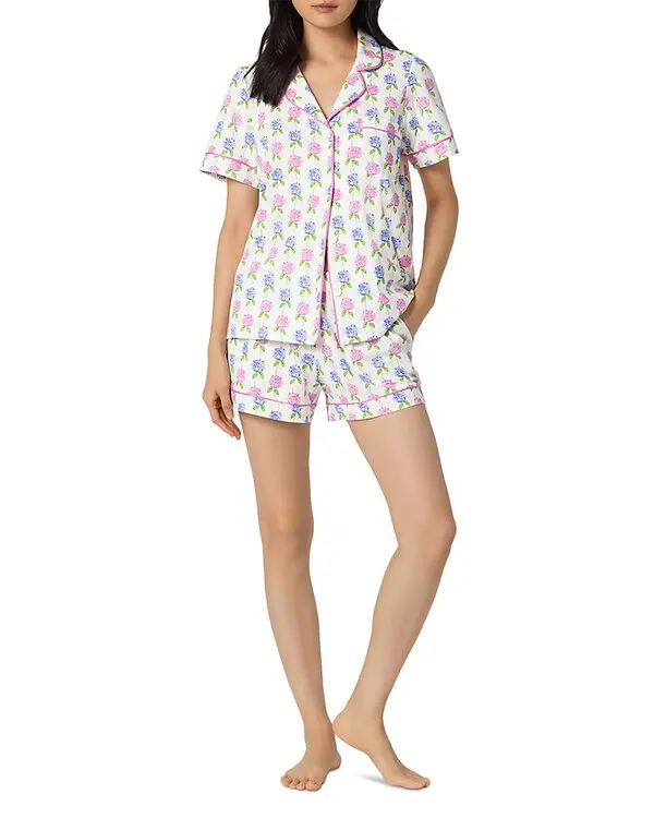 BEDHEAD PAJAMAS Short Sleeve Classic Shorty Stretch Jersey Pajama Set - Cottage Parlor