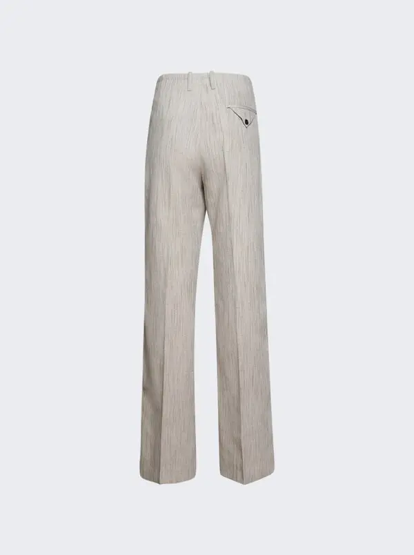 Bottega Veneta Tailored Fit Straight Leg Trousers