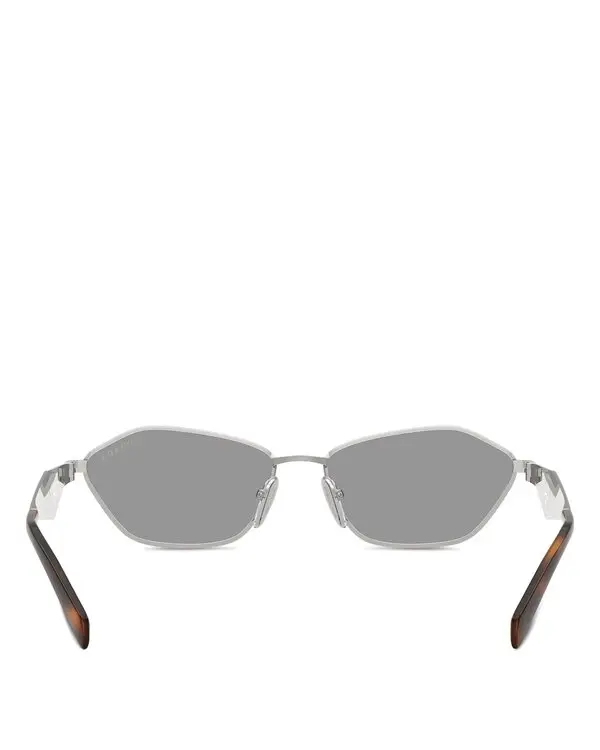 Prada Oval Sunglasses, 57mm