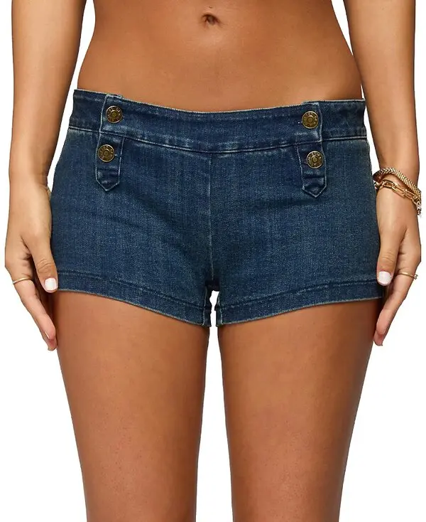 EDIKTED Sashe Denim Shorts