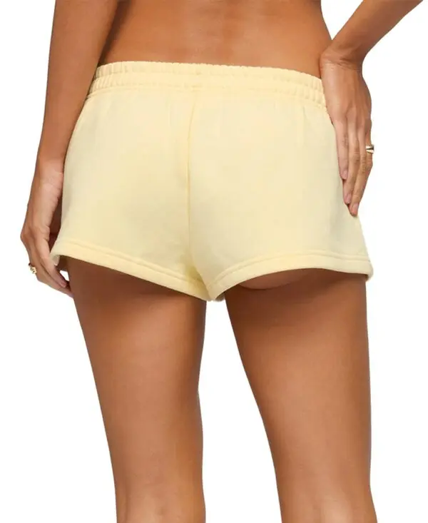 EDIKTED Cataleya Shorts - Yellow