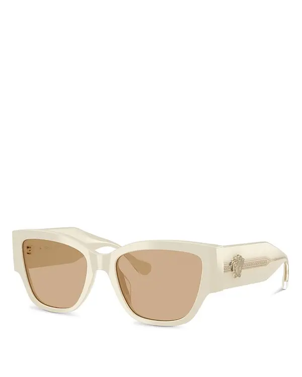 Versace Cat Eye Sunglasses 55mm - White