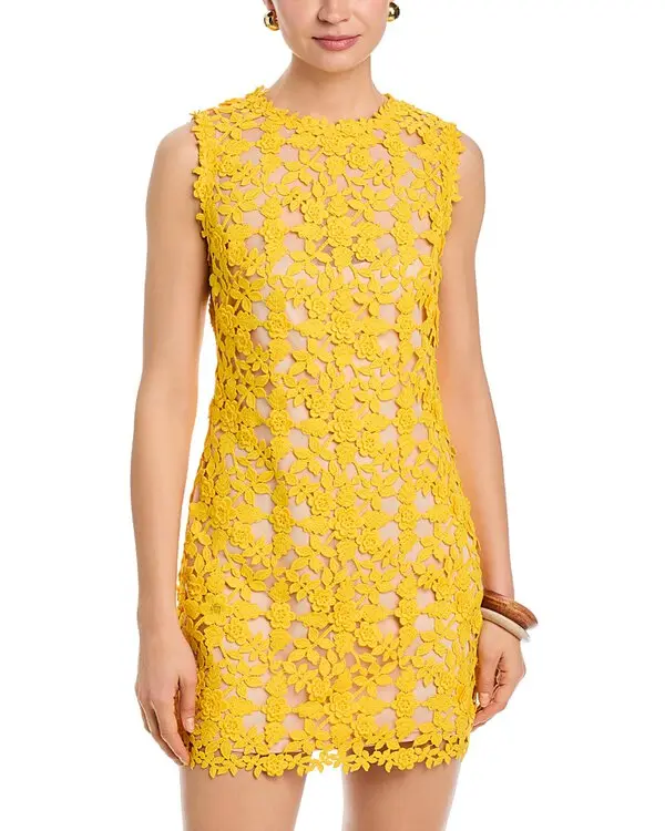 MILLY Ivette Lace Mini Dress