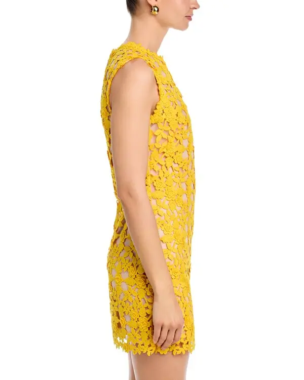 MILLY Ivette Lace Mini Dress