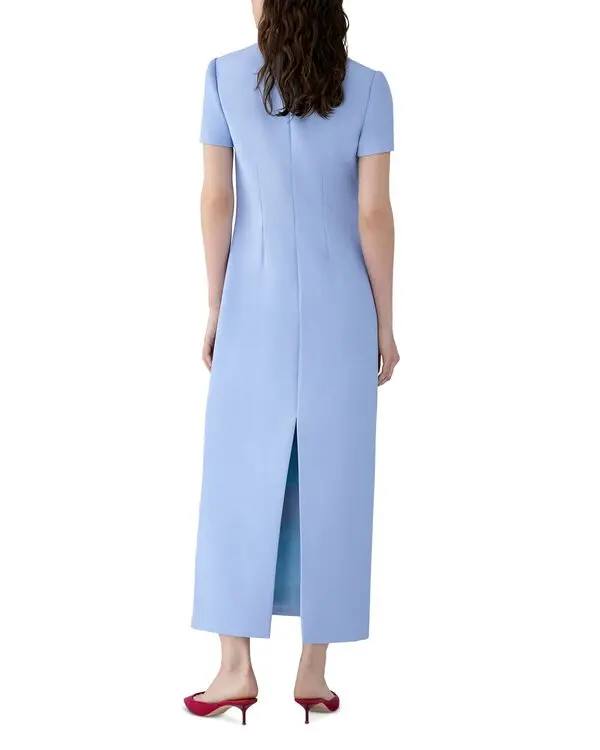 Carolina Herrera Embellished Floral Maxi Dress