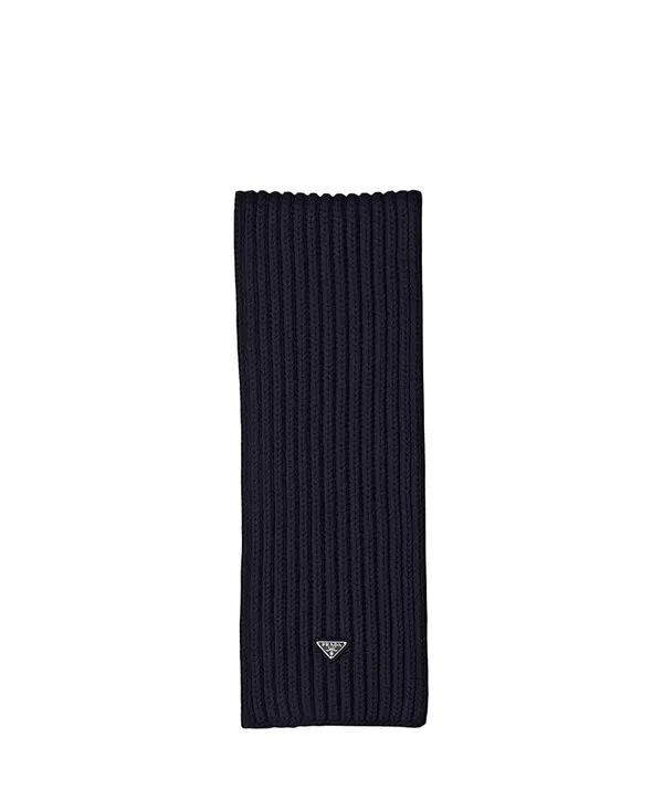 Prada Wool Scarf - Blue
