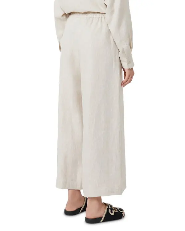 Max Mara Wkdfelino Linen Pants - Ecru