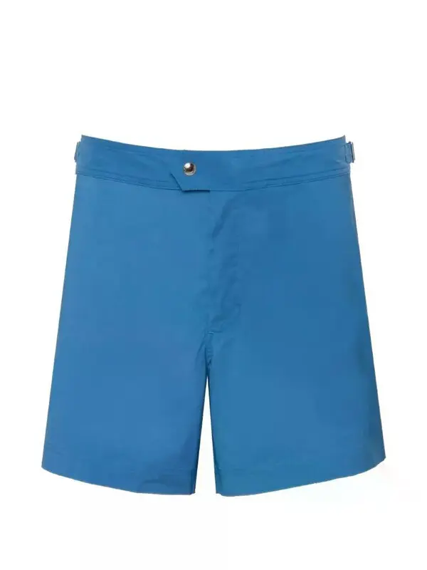 TOM FORD Side-buckle Swim Shorts - Blue