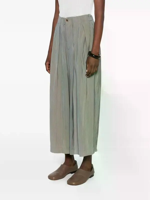 UMA WANG Poetic Pleated Trousers - Grey
