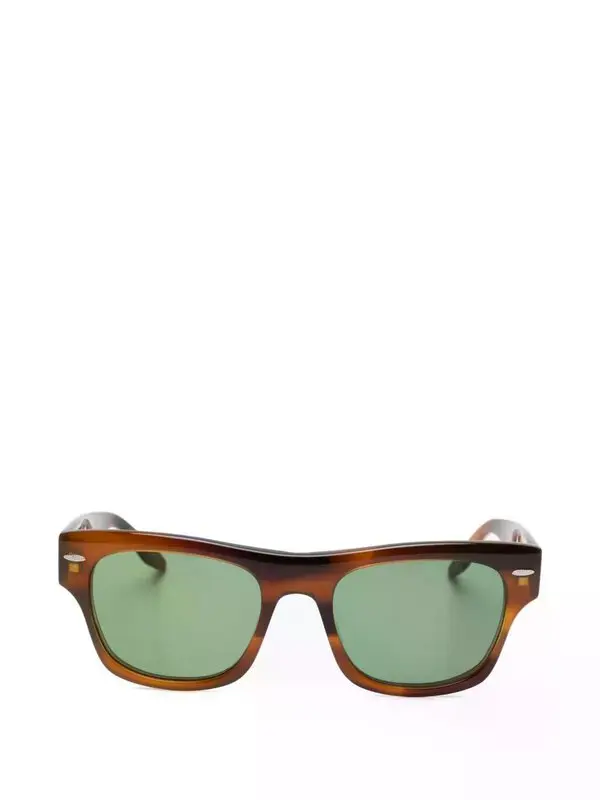 Barton Perreira Browline Sunglasses - Brown