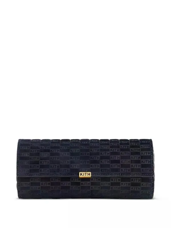 Kith Logo-pattern Watch Box - Blue