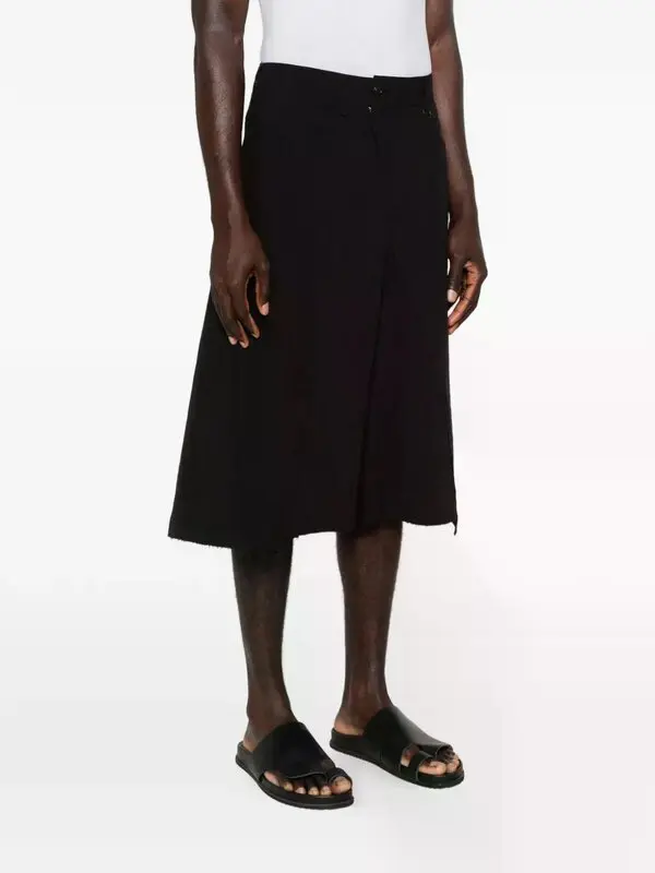 SONGZIO Raw Edge Panelled Shorts
