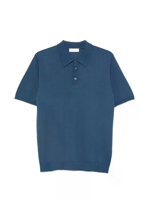 ROBERTO COLLINA Short-sleeves Polo Shirt - Blue