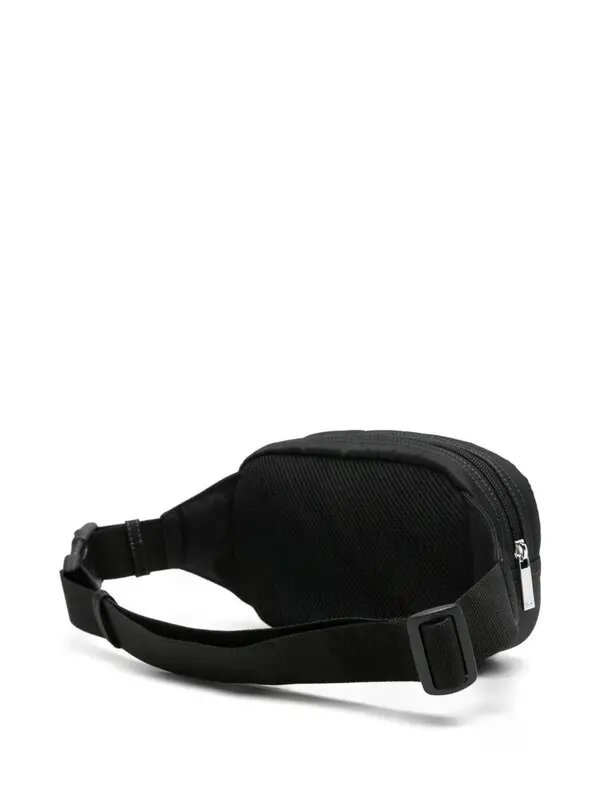Kenzo Logo Embroidered Belt Bag - Black