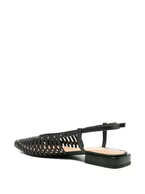 GIOSEPPO Studded Cage Slingback Sandals