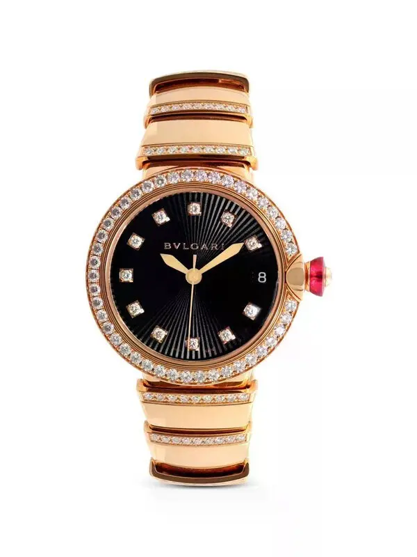 BVLGARI Lucea Diamond Watch - Black
