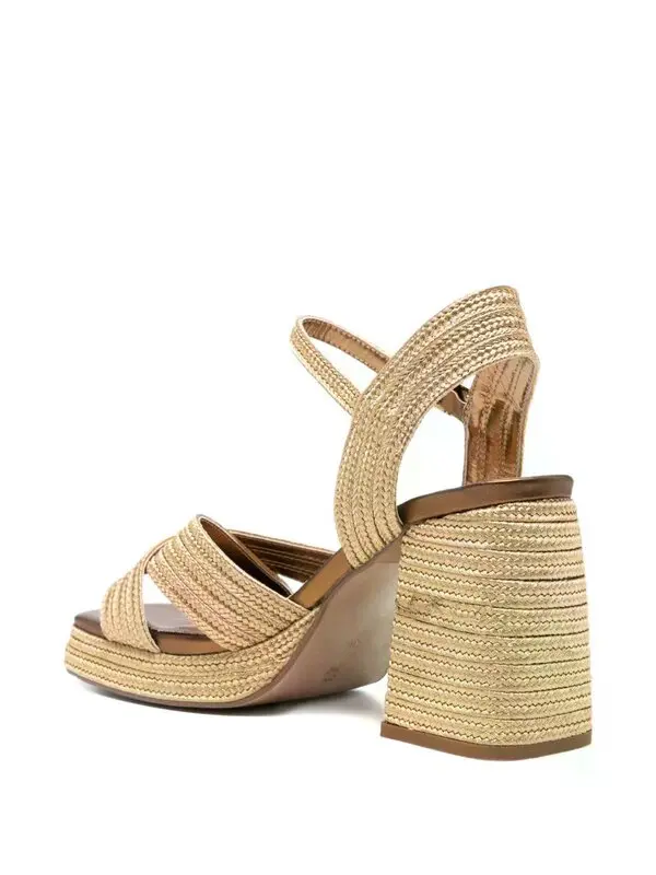 EXÈ Exé Havana033 Crossover Platform Sandals