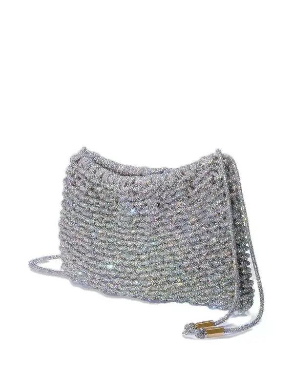 HIBOURAMA Penelope Crystal-embellished Shoulder Bag
