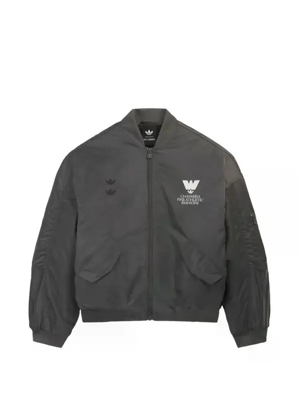 WILLY CHAVARRIA X Adidas Bomber Jacket With Logo Print