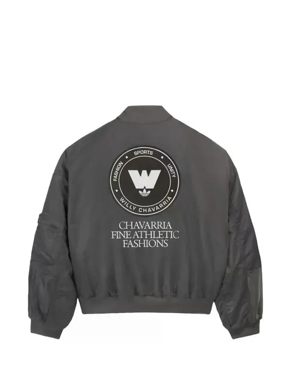 WILLY CHAVARRIA X Adidas Bomber Jacket With Logo Print