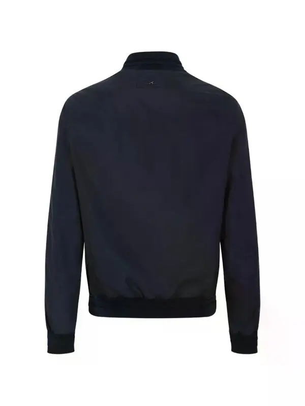 Paul & Shark Button-up Bomber Jacket - Blue