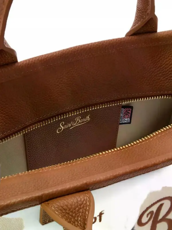 MC2 SAINT BARTH Logo Embroidered Tote Bag
