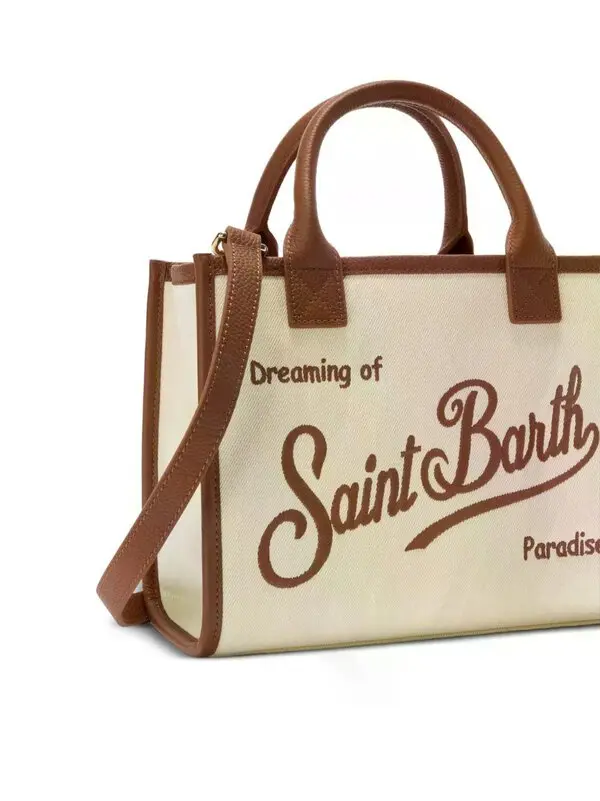 MC2 SAINT BARTH Logo Embroidered Tote Bag