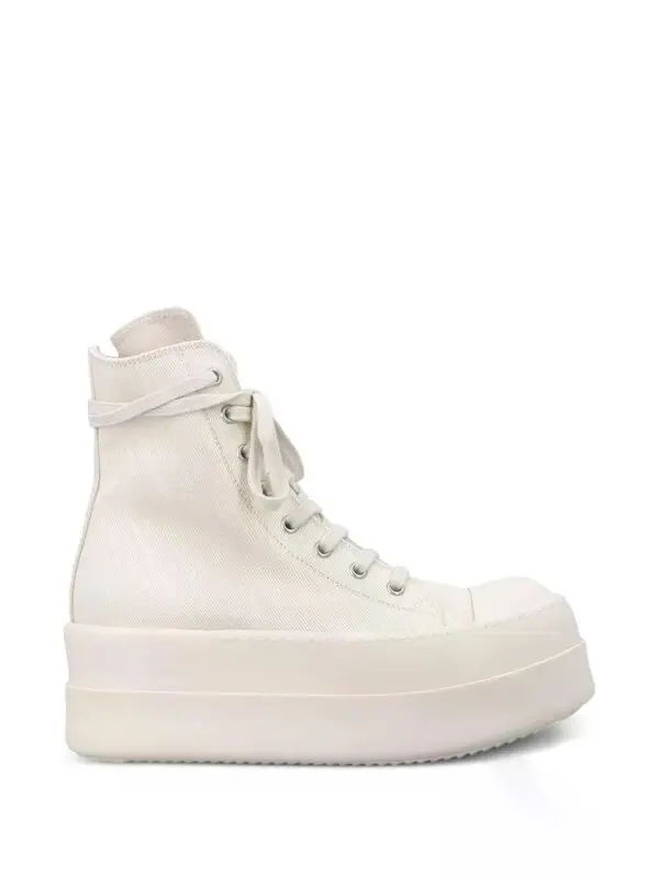 Rick Owens Mega Bumper Platform Sneakers - Neutrals