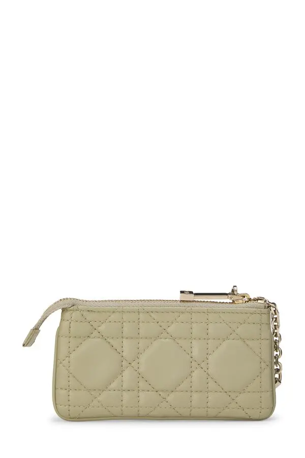Dior Lambskin Lady Zipped Key Case